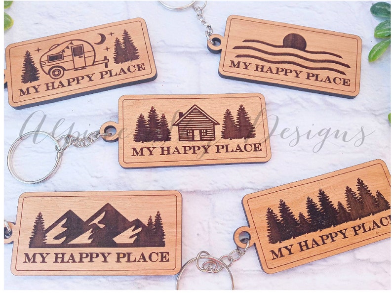 Keychain SVG Glowforge Keychain SVG Bundle Key Chain SVG - Etsy
