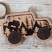 Offroad Keychain SVG 4x4 Vehicle Keychain File off Road Keychain SVG ...