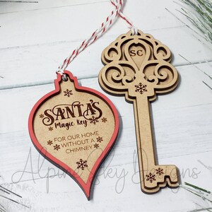 Santas Magic Key SVG Bundle | Santas Magic Key Door Hanger SVG ...