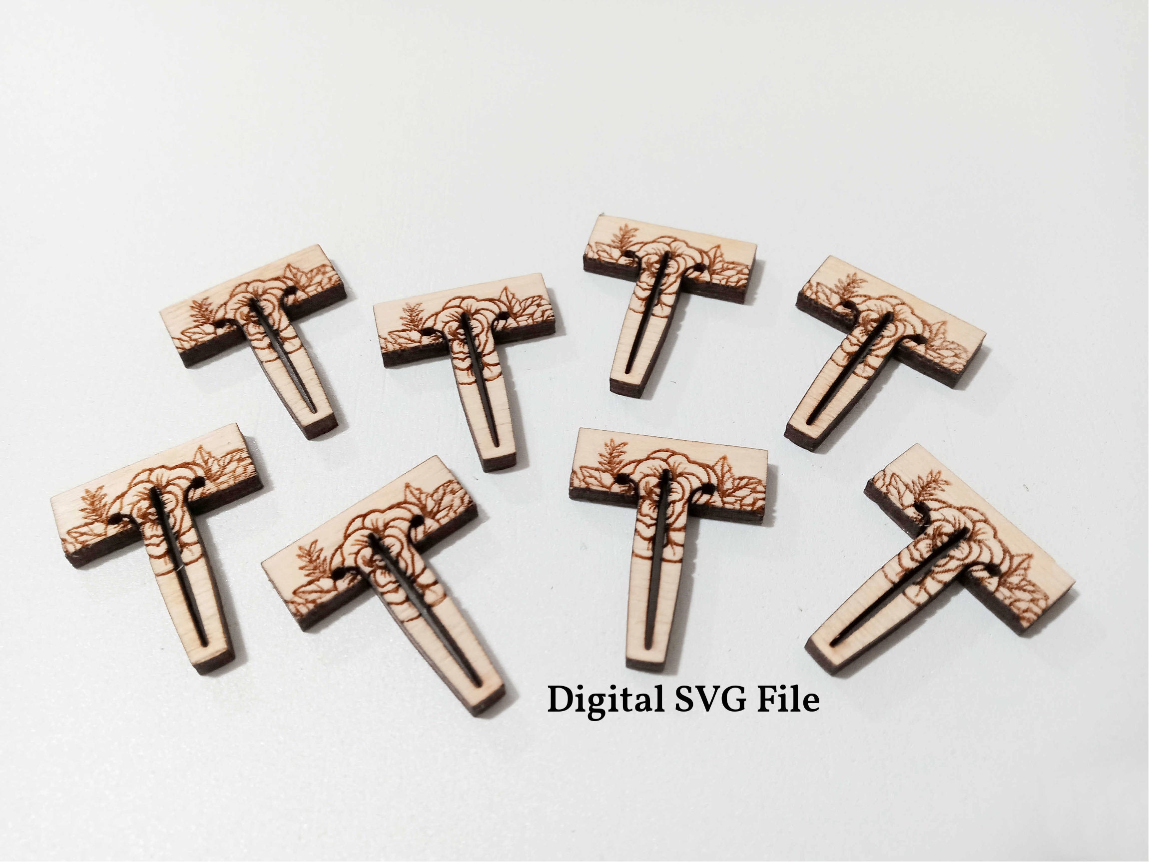 Engraved Glowforge Pins SVG Glowforge Pins File Honeycomb - Etsy UK