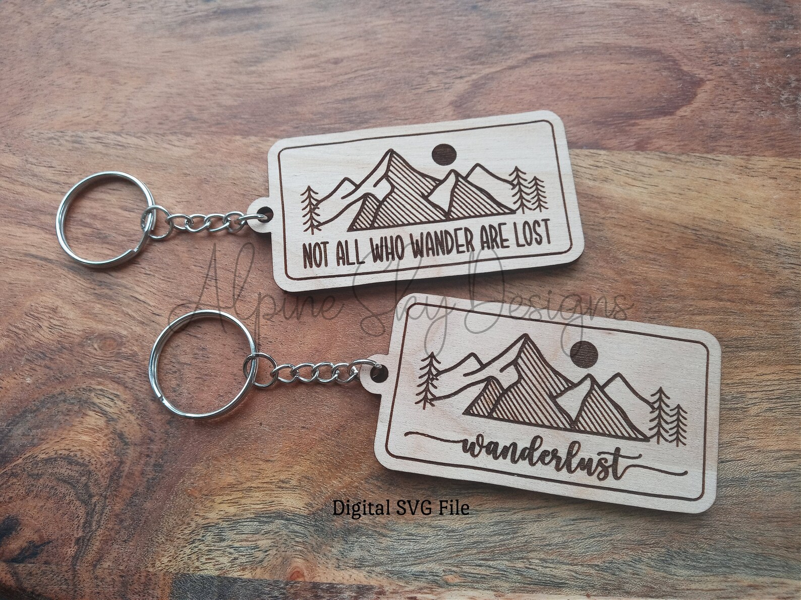 Glowforge Keychain SVG Bundle Keychain SVG Files Not All - Etsy