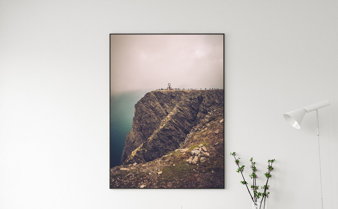 North Cape Poster, North Cape Print, North Cape Canvas, Norway Poster ...
