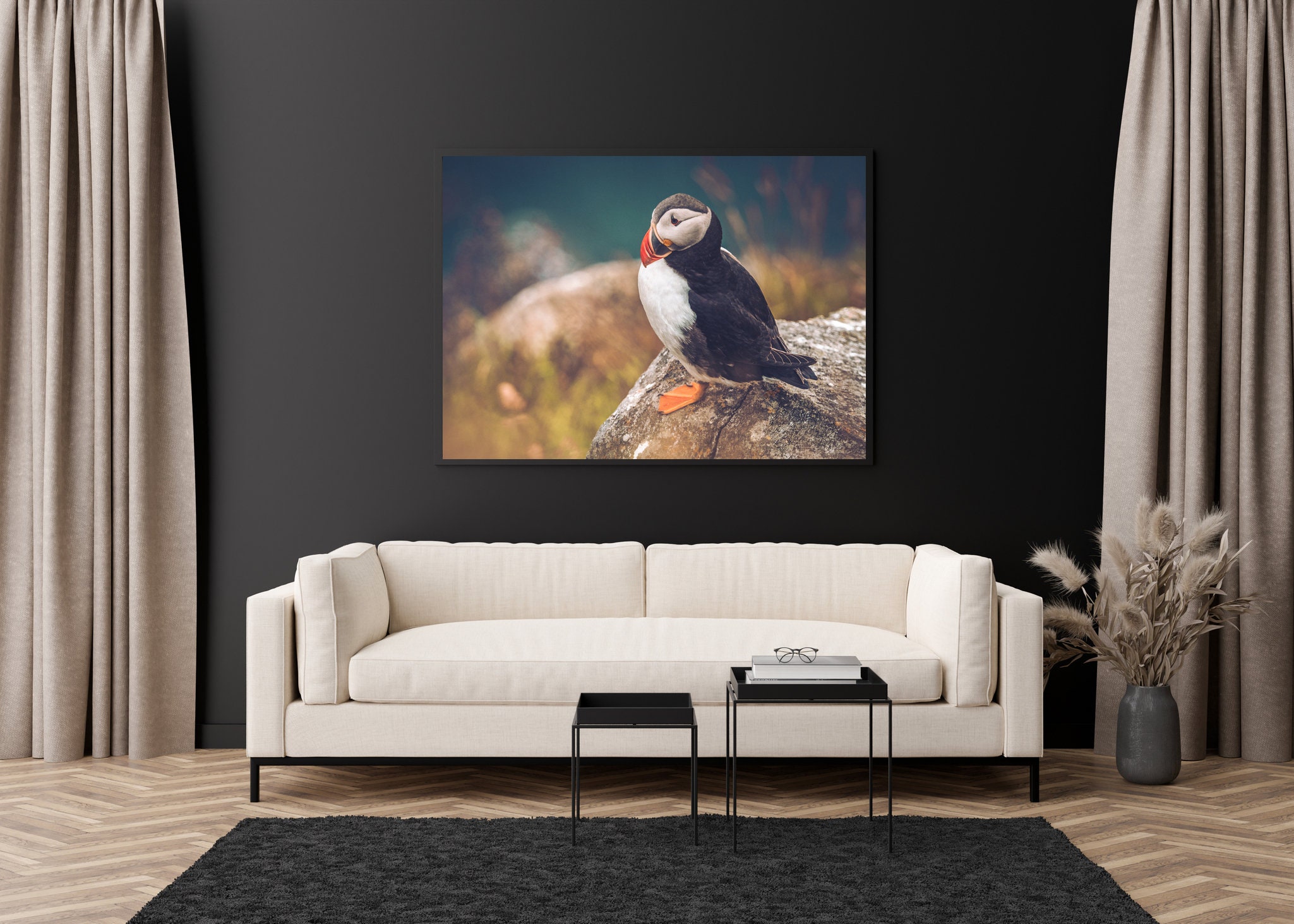 Puffin Photo Print, Puffin Snapshot, Photo Art Print, Puffin Wall Decor ...