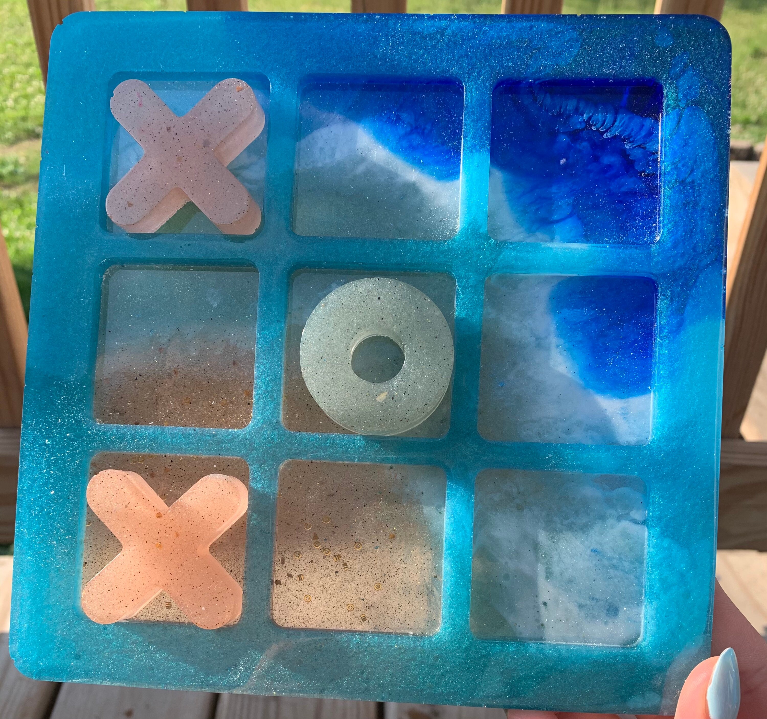 Tic Tac Toe Board | Etsy