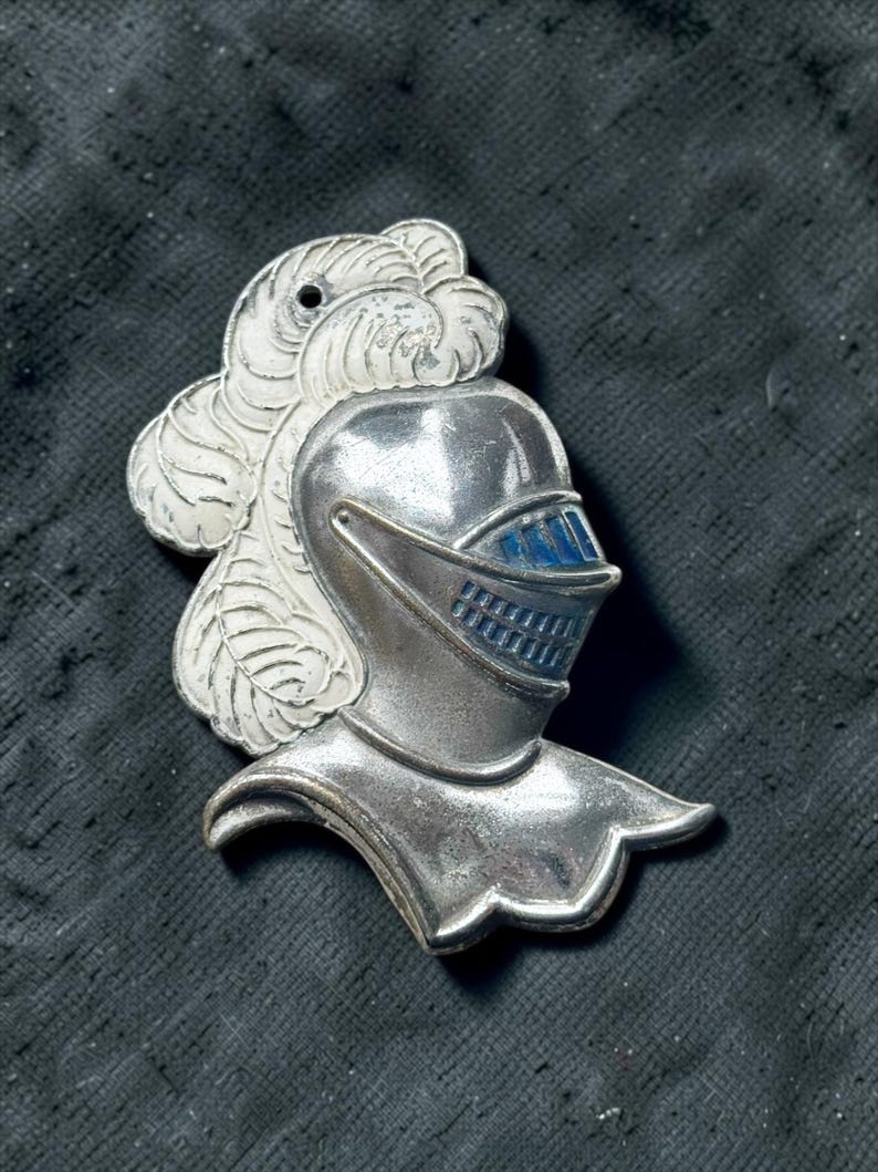 Vintage Seddon Atkinson Knight of the Road Lorry Badge Truck Emblem ...