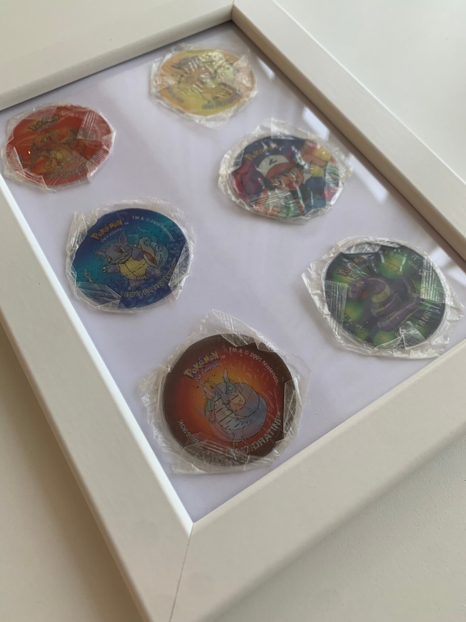 Pokemon Framed Tazo's Great Gift Charizard - Etsy