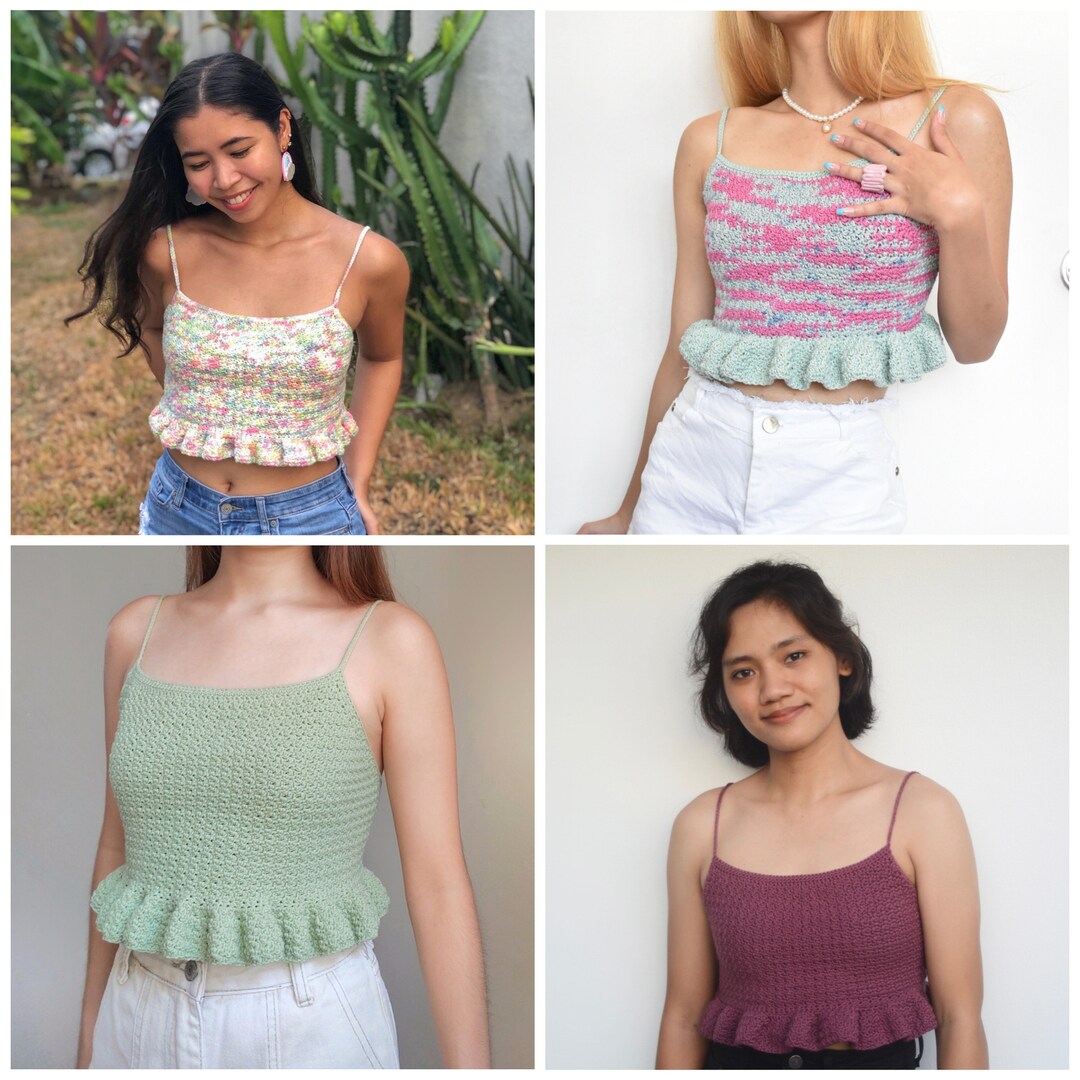 Blythe Top Crochet Pattern DIY Crochet Handmade Fashion Digital PDF ...