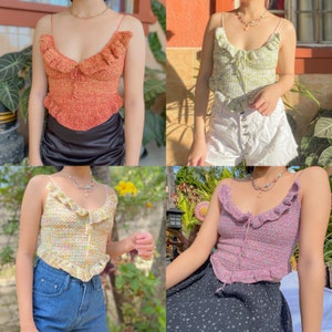 January Top Crochet Pattern by Gottahook - Etsy