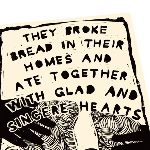 Break Bread Sign - Etsy