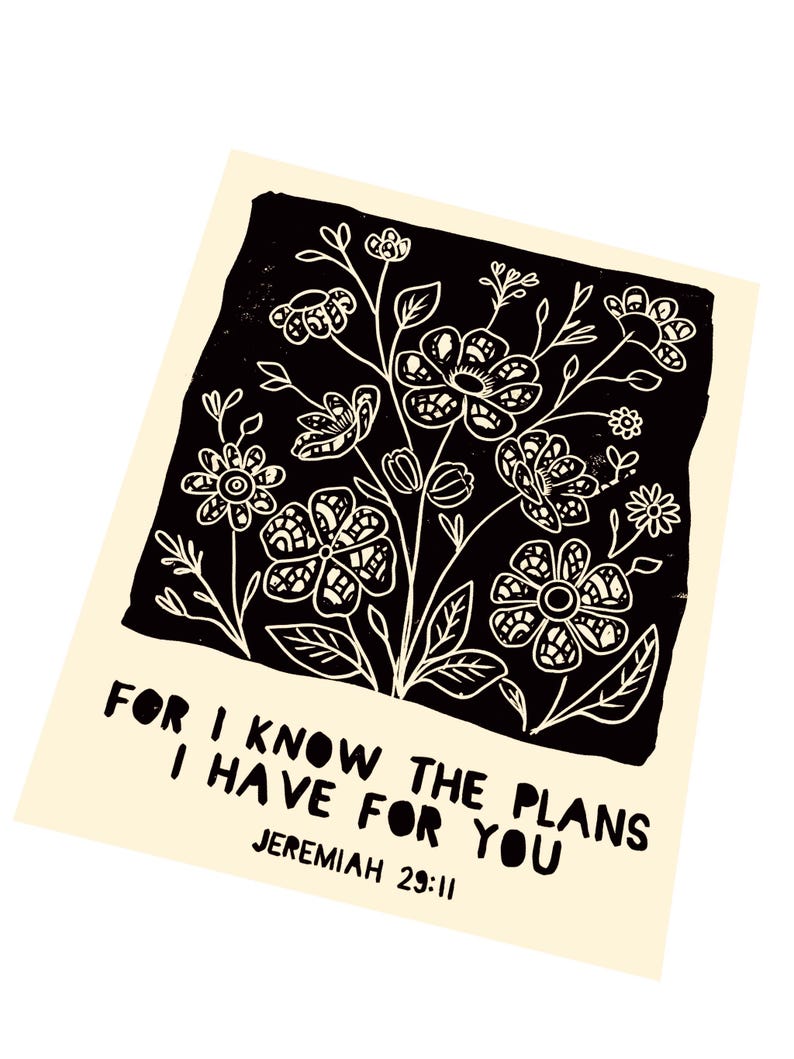 For I Know the Plans I Have for You, Bible Verse, Jeremiah 29:11 ...