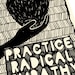 Practice Radical Empathy , Be Kind, Lino Style Illusration,, Block ...