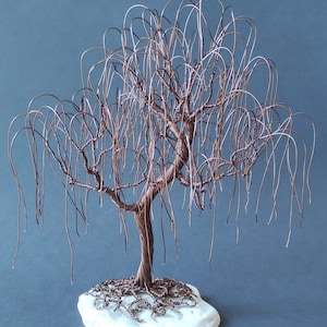 Miniature Handmade Wire Tree/ Gifts for Newly Married/ Twisted ...