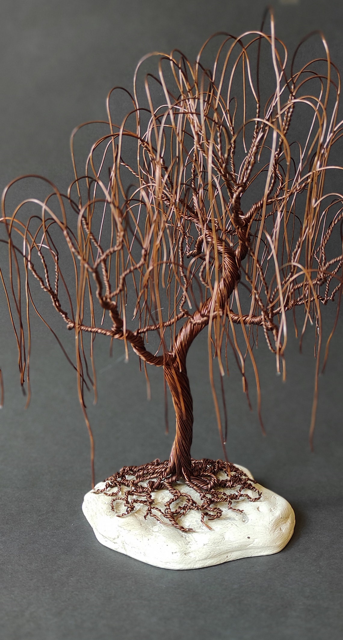 Miniature Handmade Wire Tree/ Gifts for Newly Married/ Twisted ...