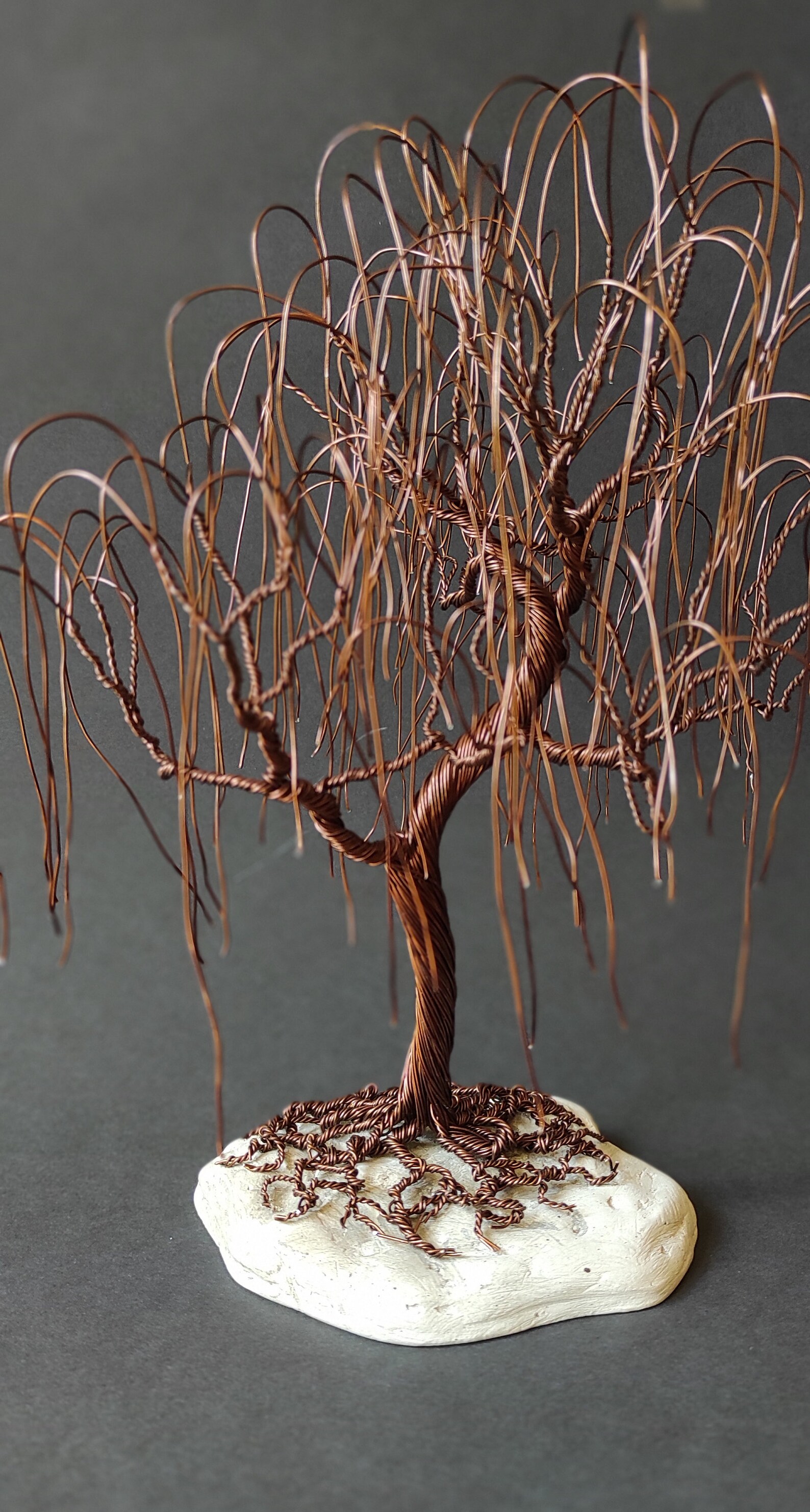 Miniature Handmade Wire Tree/ Gifts for Newly Married/ Twisted ...