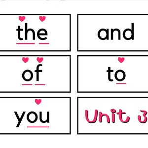 Trace, Map, & Read Heart Words: Science of Reading Aligned Orthographic ...