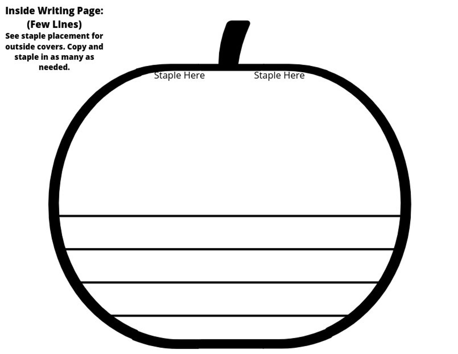 Narrative or Informative Pumpkin Writing Booklet and Craftivity - Etsy