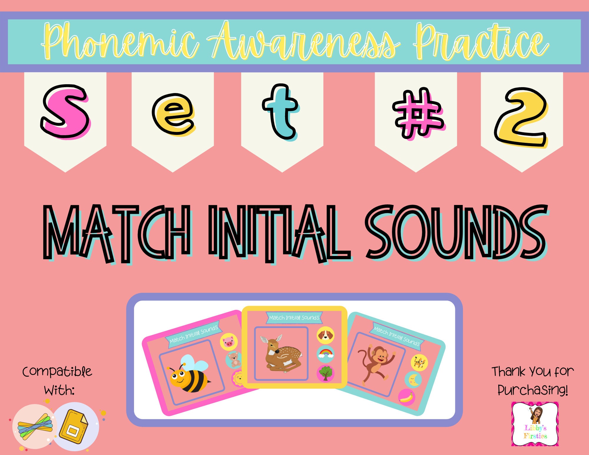 Phonemic Awareness Practice Sets, Digital Learning Activities, Seesaw ...