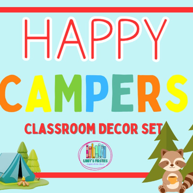 Camping Classroom - Etsy