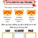 Little Red Fox Has Feelings Book Companion, Social Emotional Activity ...