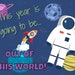 Space Theme Back to School Postcard, Outer Space Postcard, Welcome Back ...