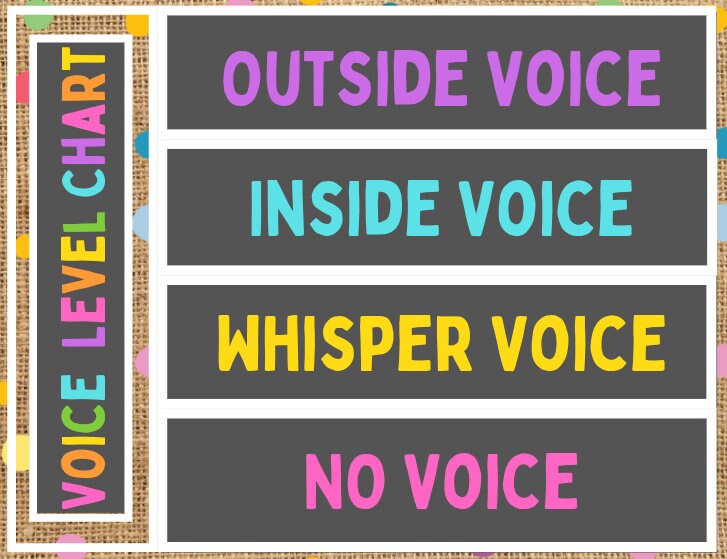 Bright Dots and Burlap Theme Classroom Decor Set - Etsy