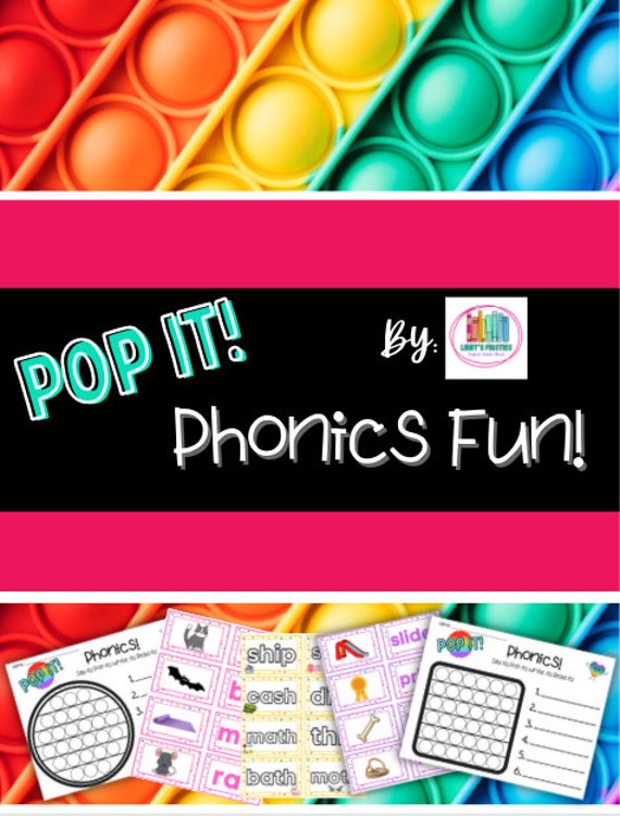 Pop It Phonics Fun A Year Long Phonics and Blending - Etsy