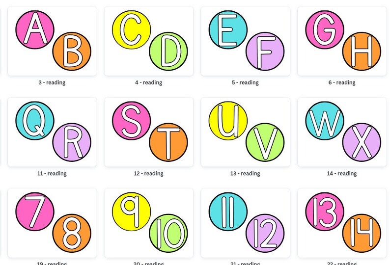 Happy Brights Classroom Decor Bright Colors Theme Editable - Etsy