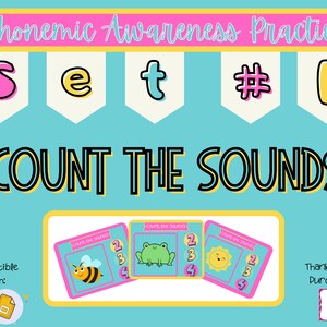 Phonemic Awareness Practice Sets, Digital Learning Activities, Seesaw ...