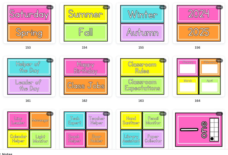 Happy Brights Classroom Decor - Bright Colors Theme - Editable! - Etsy