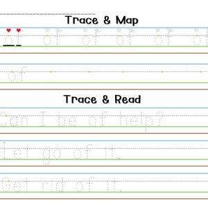 Trace, Map, & Read Heart Words: Science of Reading Aligned Orthographic ...