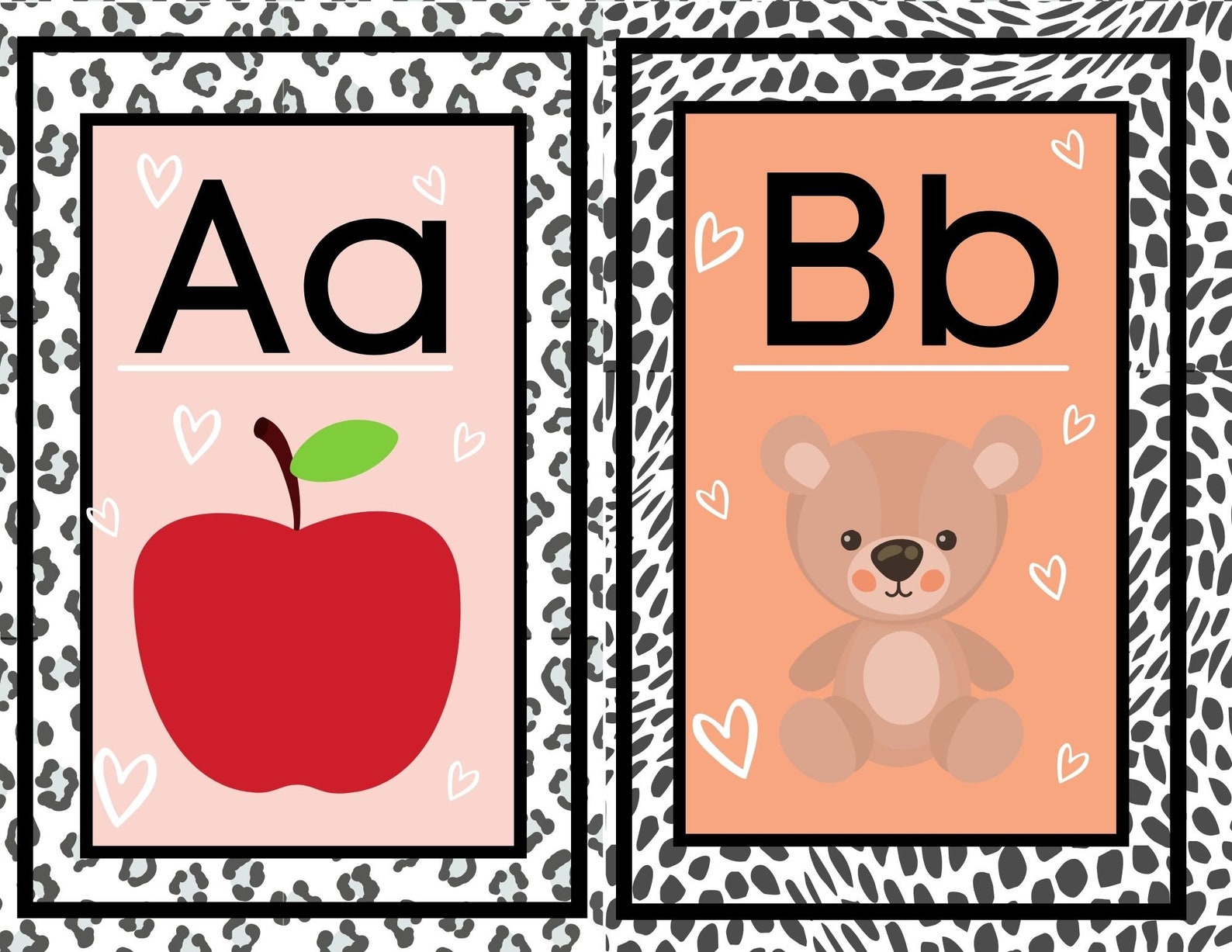 Animal Print, Pastels & Rainbows Classroom Decor Set - Trendy and ...