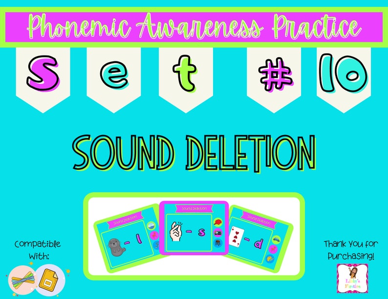 Phonemic Awareness Practice Sets, Digital Classroom Activities, Phonics ...