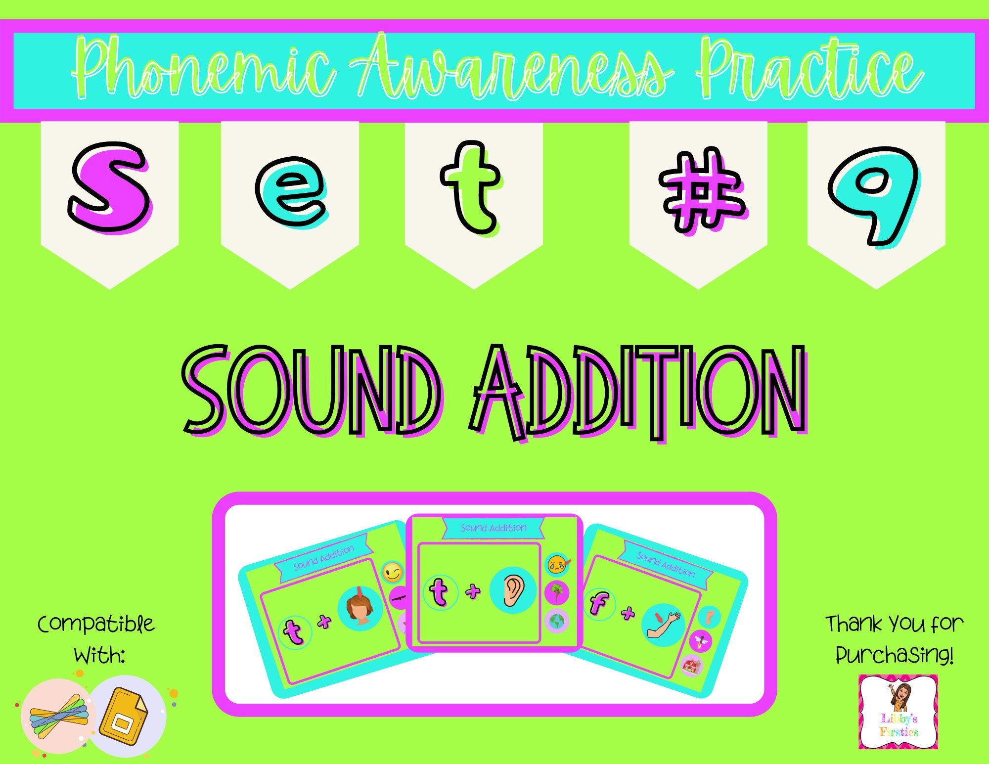 Phonemic Awareness Practice Sets, Digital Classroom Activities, Phonics ...