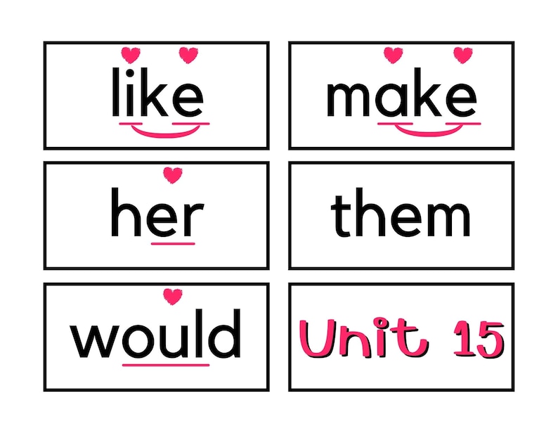 Trace, Map, & Read Heart Words: Science of Reading Aligned Orthographic ...