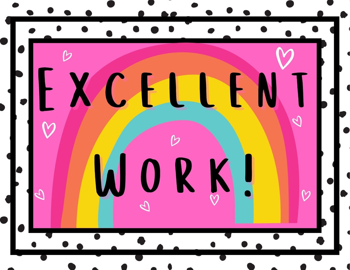 Black Dots and Rainbows Classroom Decor Set / Modern & Trendy - Etsy