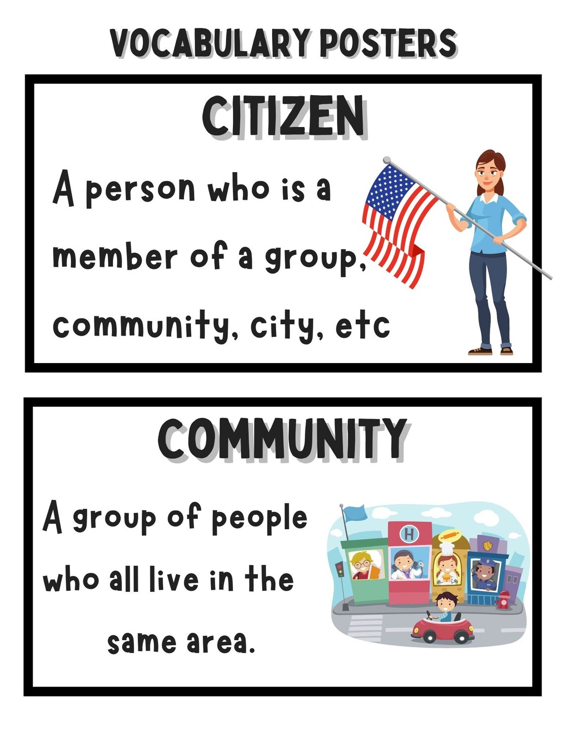 Rules, Laws, and My Community: A Social Studies Unit, First Grade ...