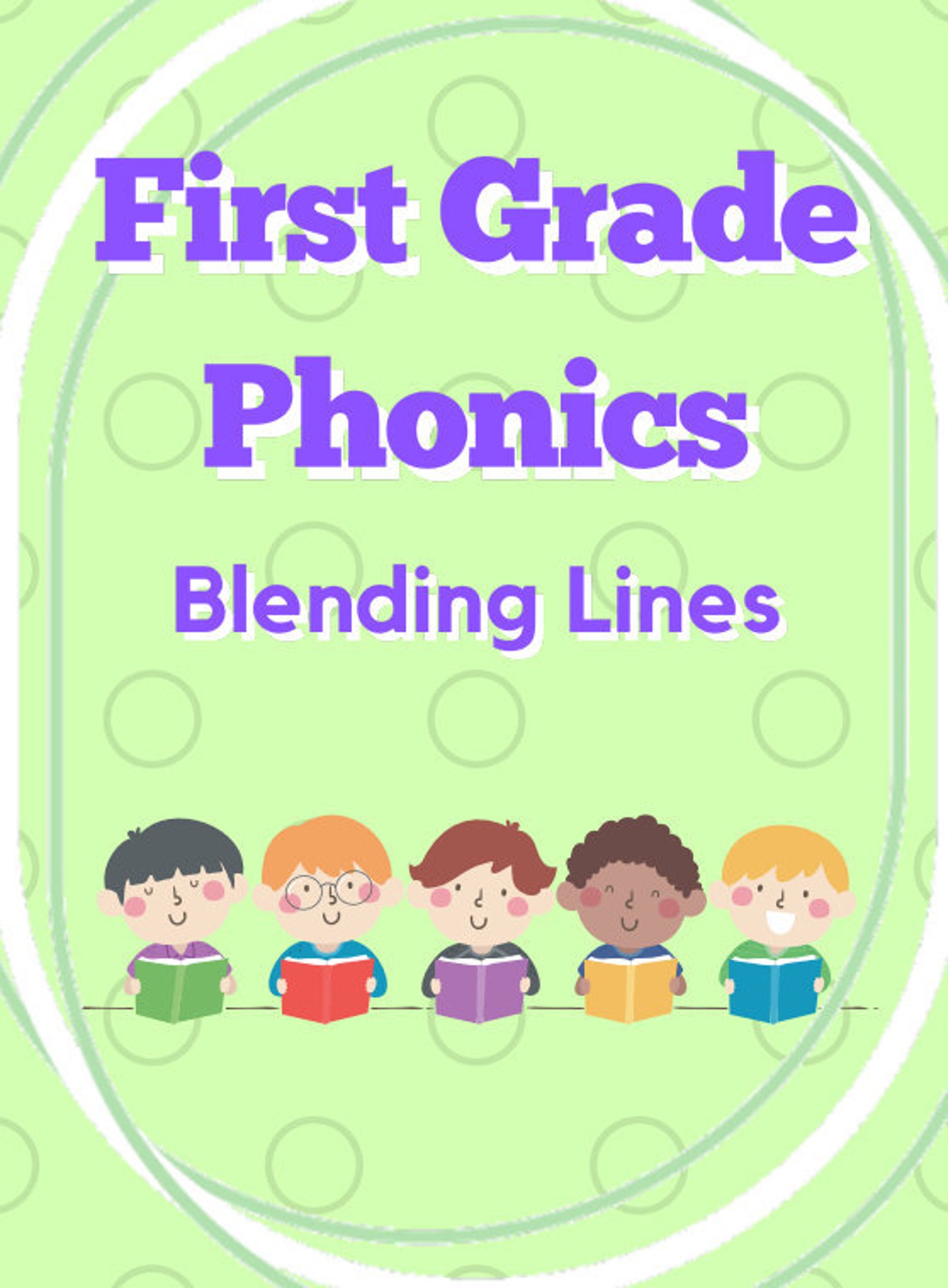 First Grade Phonics Blending Lines, Science of Reading, Decodable ...
