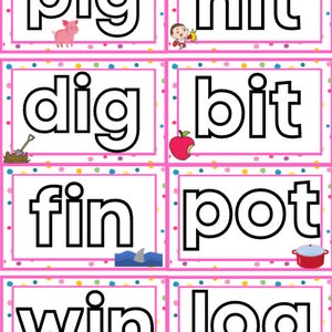 Pop It! Phonics Fun! A Year Long Phonics and Blending Activity: CVC ...