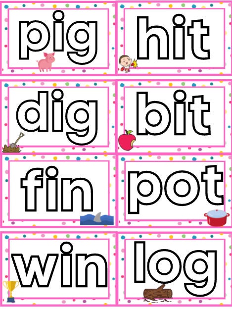 Pop It! Phonics Fun! A Year Long Phonics and Blending Activity: CVC ...