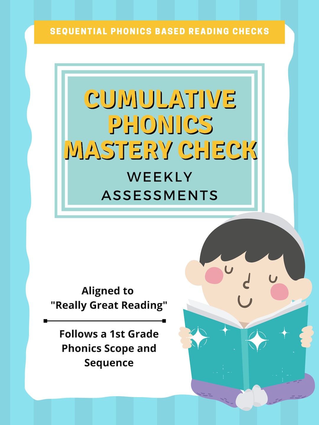 Cumulative Phonics Weekly Assessments, Science of Reading, Reading ...