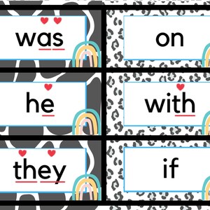 Animal Print, Pastels & Rainbows Classroom Decor Set - Trendy and ...