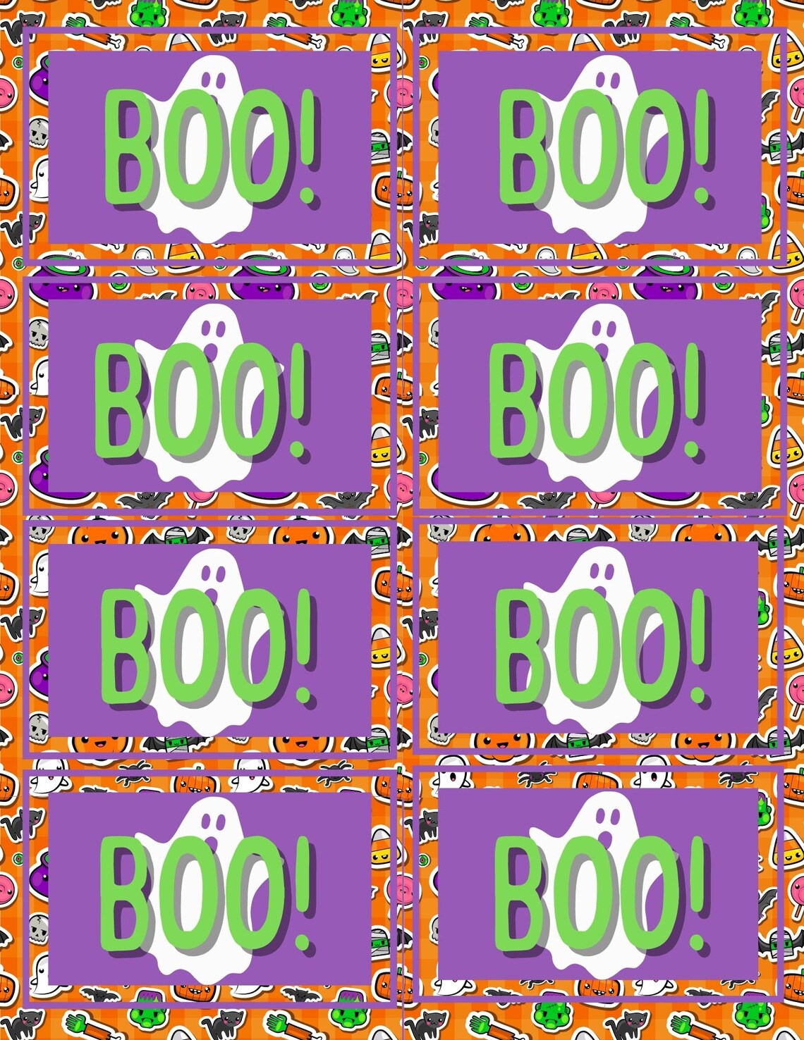 Boo! Phonics Game: CVC, Consonant Blends, and Digraphs Decoding Game - Etsy