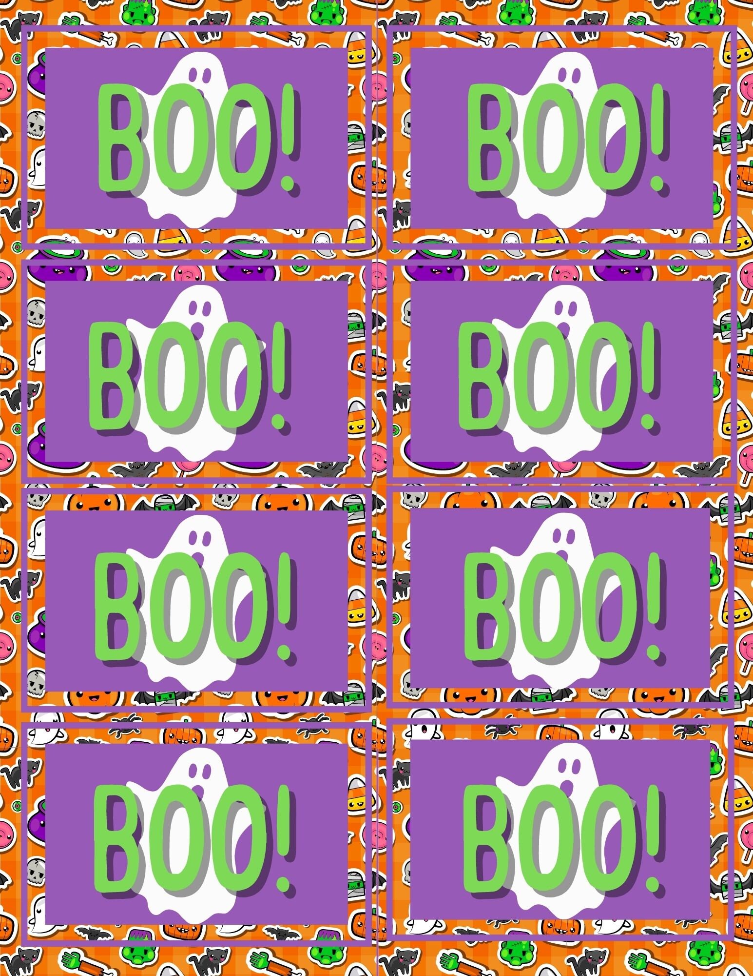 Boo! Phonics Game: CVC, Consonant Blends, and Digraphs Decoding Game - Etsy