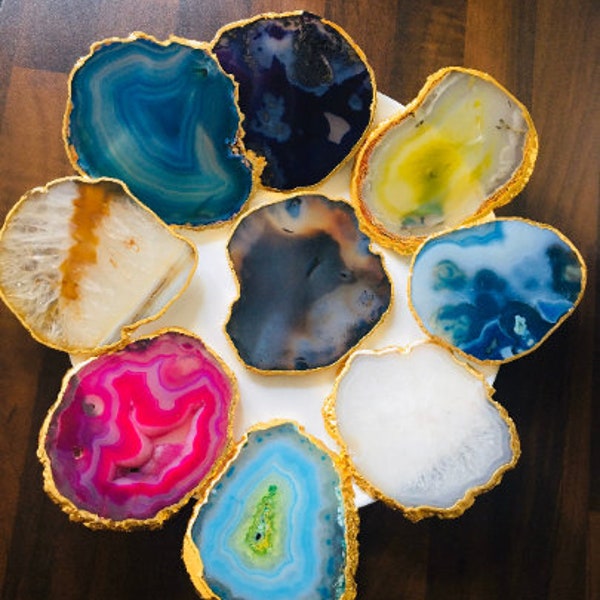 Crystal Coasters - Etsy