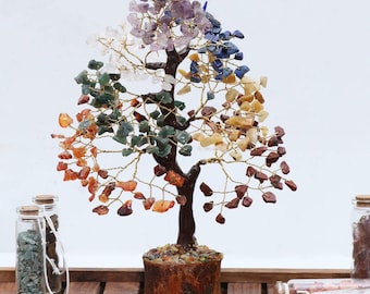 Fluorite Bonsai Tree Tree of Life Gemstone Tree Crystal - Etsy
