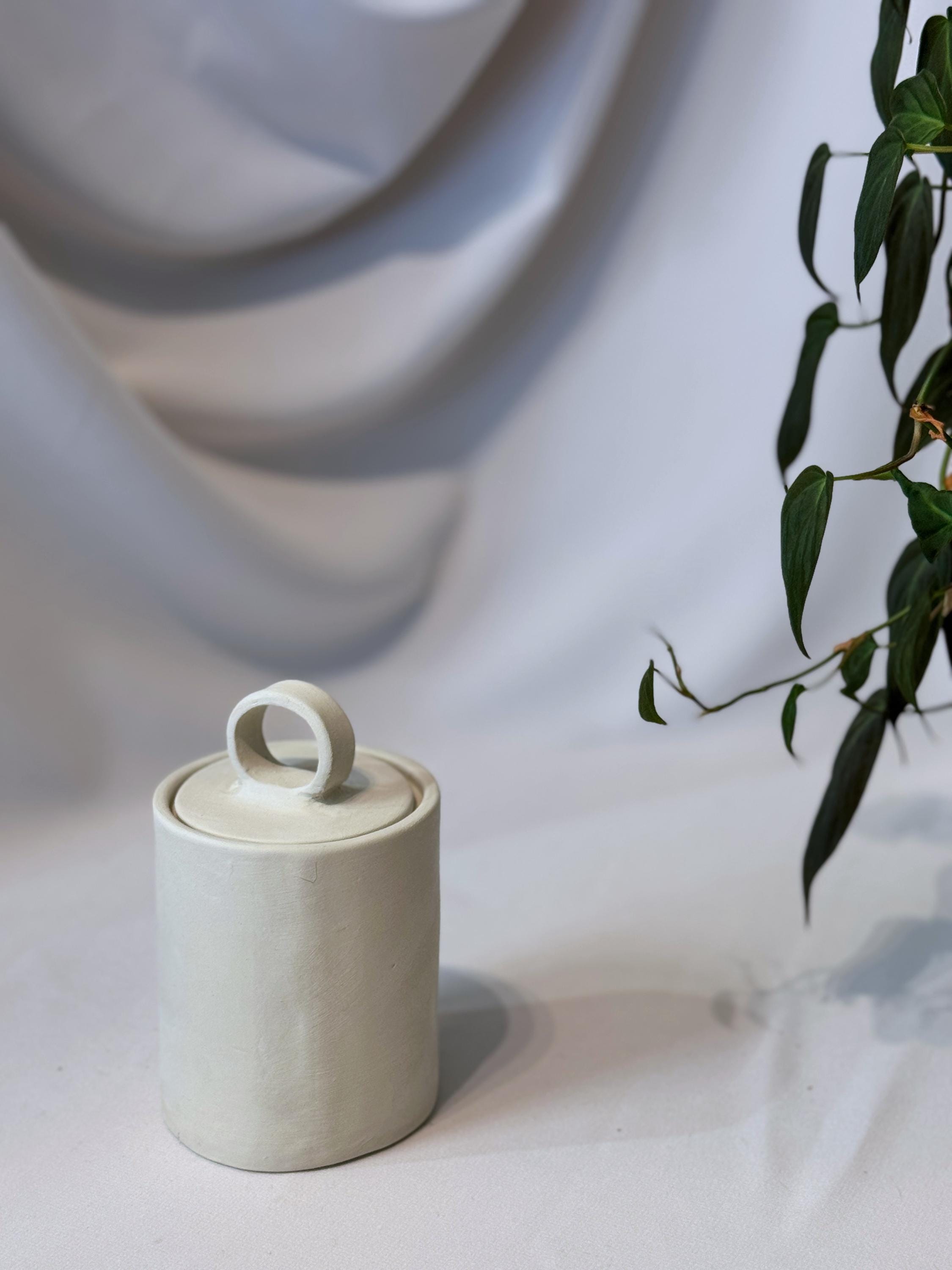 Container With Lid - Slab Pottery Template - Etsy