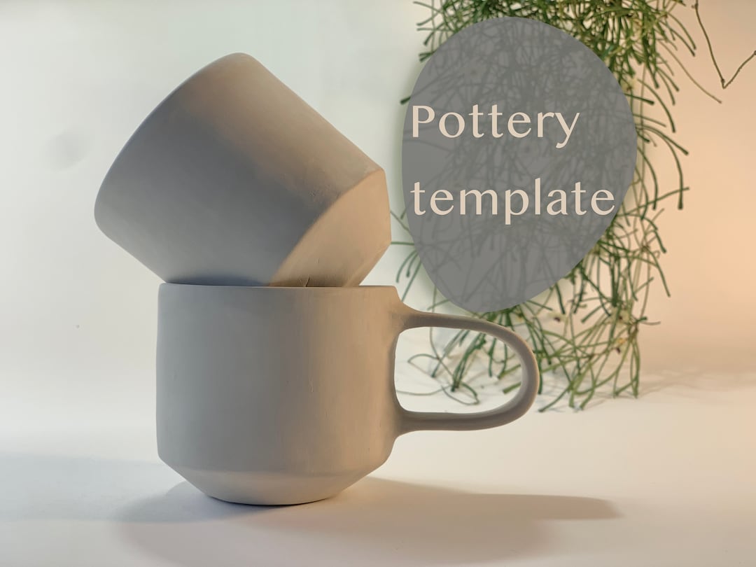 Printable Template for Pottery / Digital Template / With or Without ...