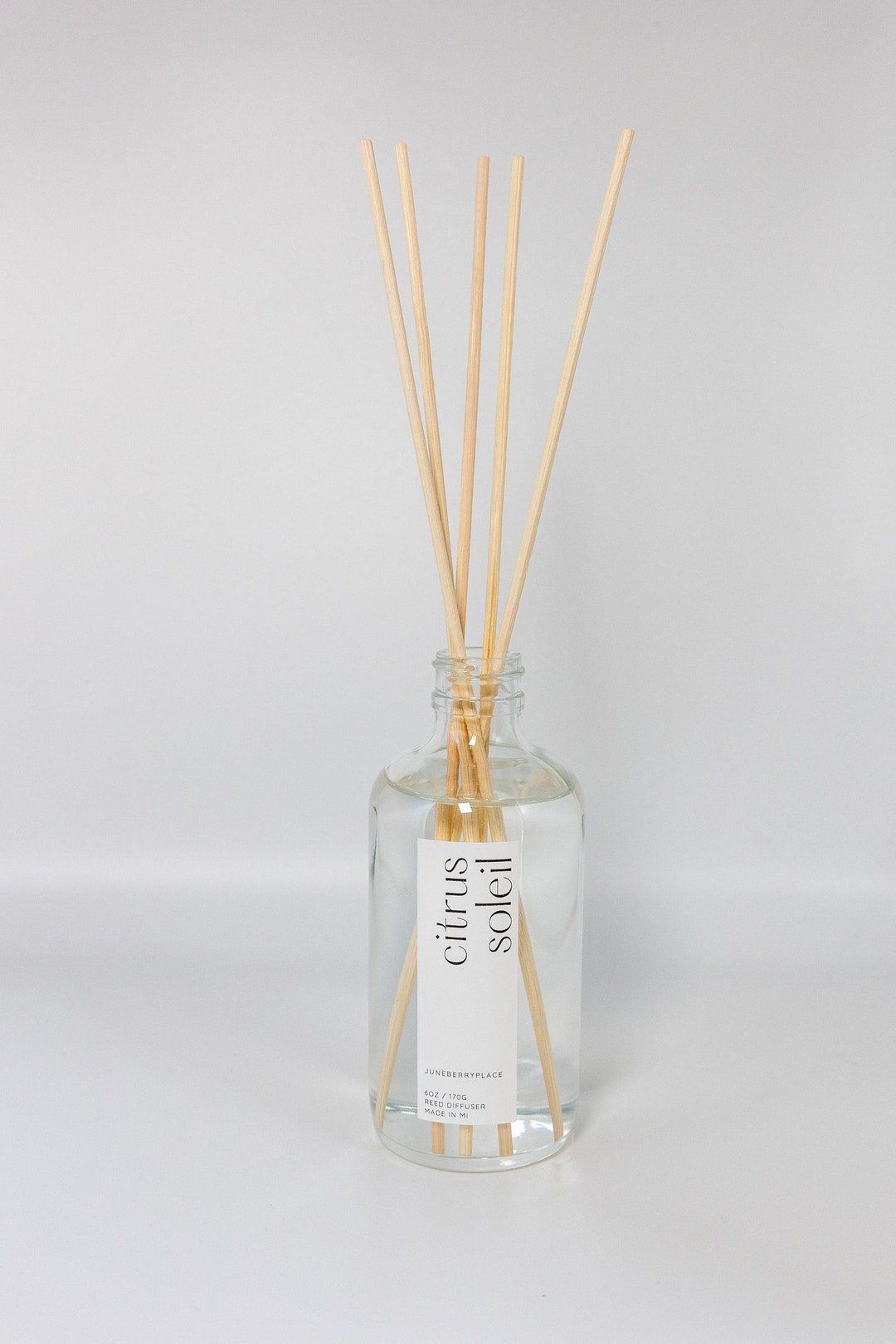 Citrus Scent Glass Reed Diffuser With Pineapple and - Etsy