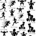 Fitness Gym Workout Nail Art Decal Sticker - Etsy