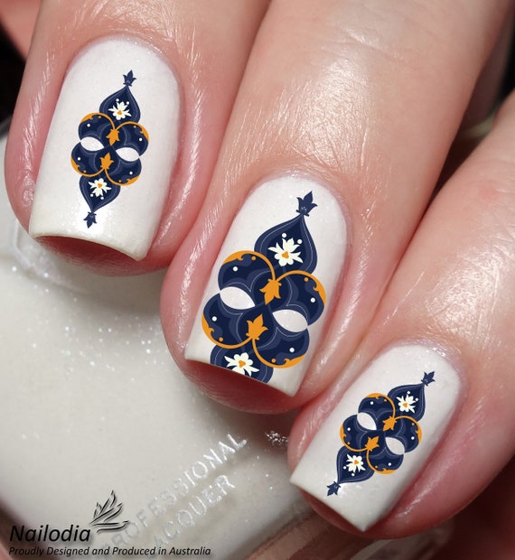 Islamic Pattern Nail Art Decal Sticker - Etsy